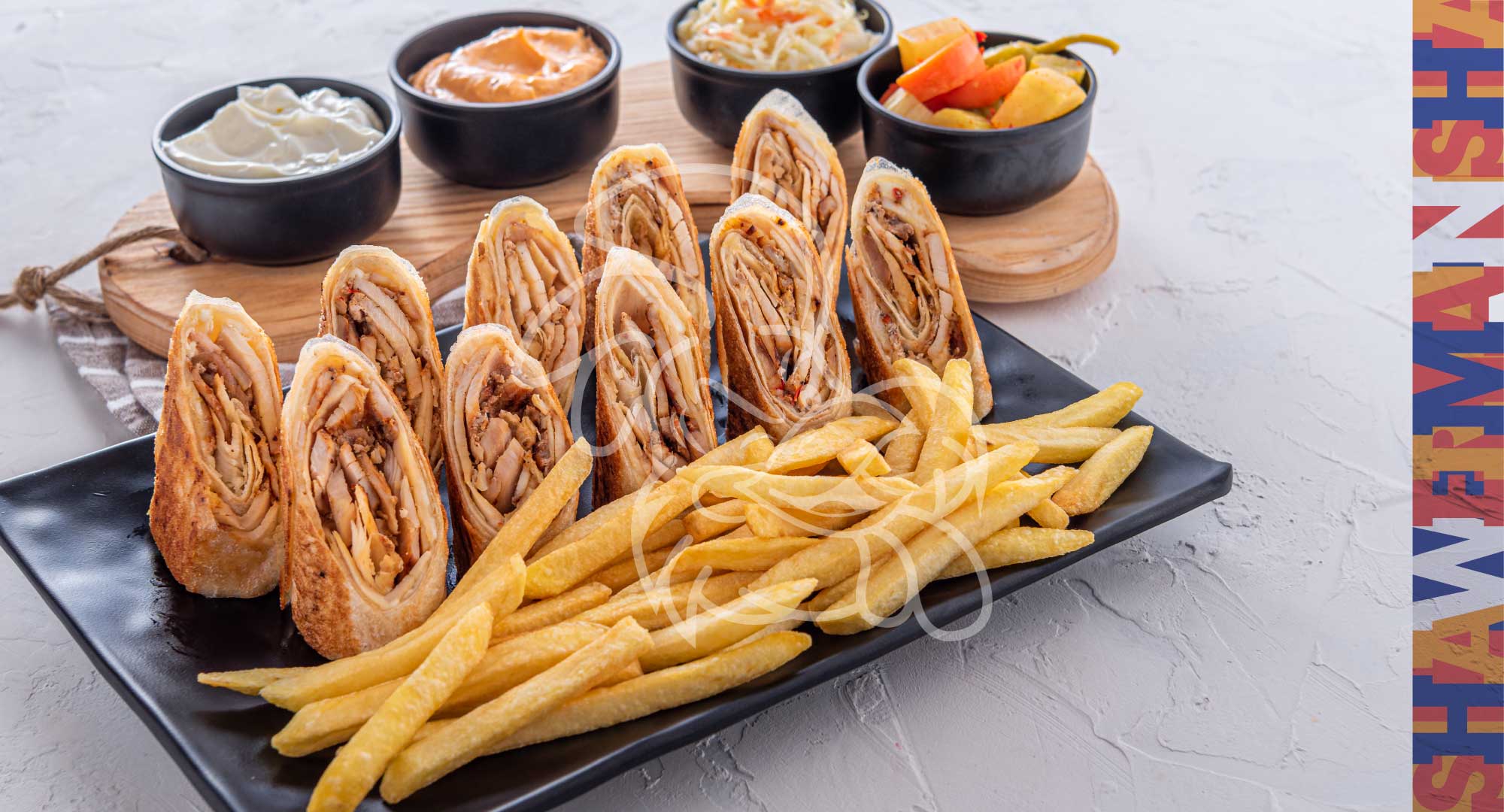 Best Chicken Shawerma Rolls in Sharjah | Authentic & Freshly Made
